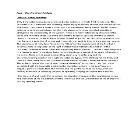 Jaws opening analysis | DOCX