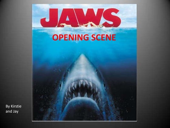Jaws Camera-shots Analysis | PPT