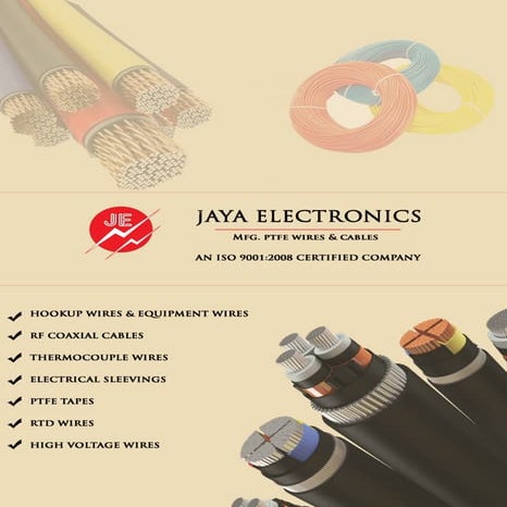 Jaya Electronics, Ghaziabad, Electrical Wires | PDF