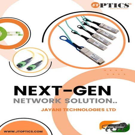 JTOPTICS Product Catalogue Jayani Technologies LTD- MPO, Transceiver, AOC, DAC Cable, Patch Cord ...