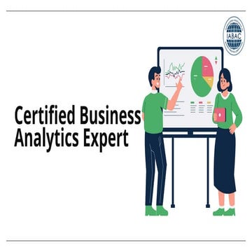 Certified Business Analytics Expert | IABAC | PDF