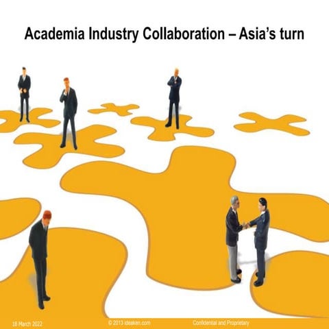 Academia Industry Collaboration – Asia’s turn | PPT