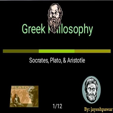 Greek philosophy | PPTX