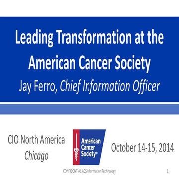 Jay Ferro | PDF | Information Services Industry | Industries