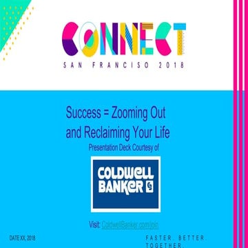 Success = Zooming Out and Reclaiming Your Life | PPTX