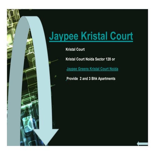 Jaypee kristal court | PDF