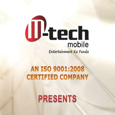 M TECH MOBILE" JAZZ" MODEL | PPT