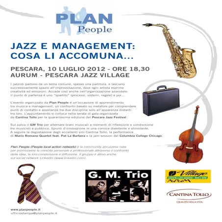 Jazz and Management Event | PDF