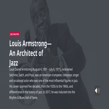 Jazz Masters Louis Armstrong presentation.pptx