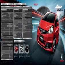 โบชัวร์ Honda Jazz modulo brochure 2013 | PDF