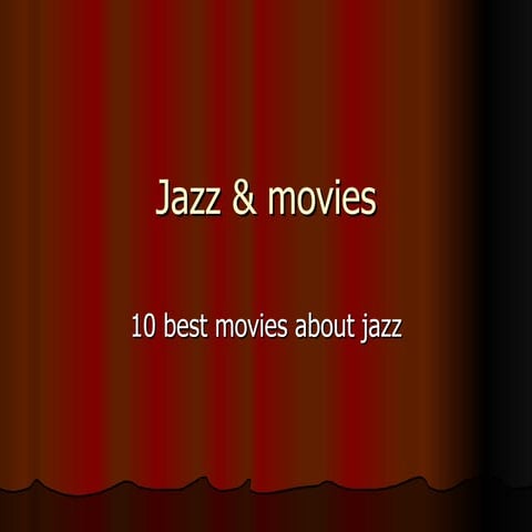 Jazz & Movies | PPT