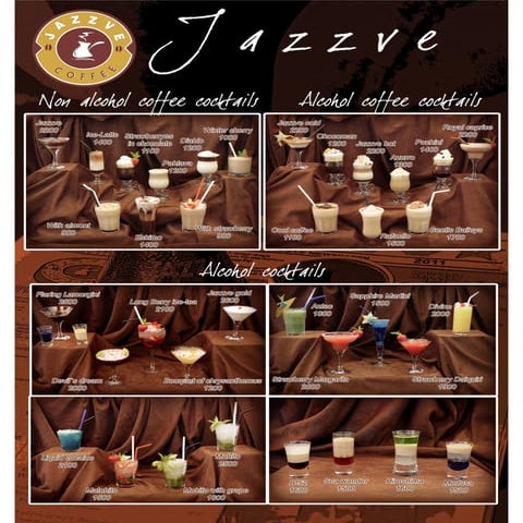Jazzve menu | PDF