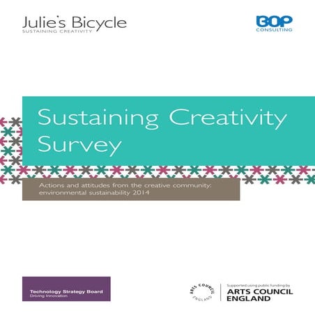 Sustaining Creativity Survey | PDF