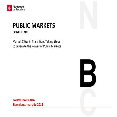 9th International Public Markets Conference - Jaume Barnada | PDF