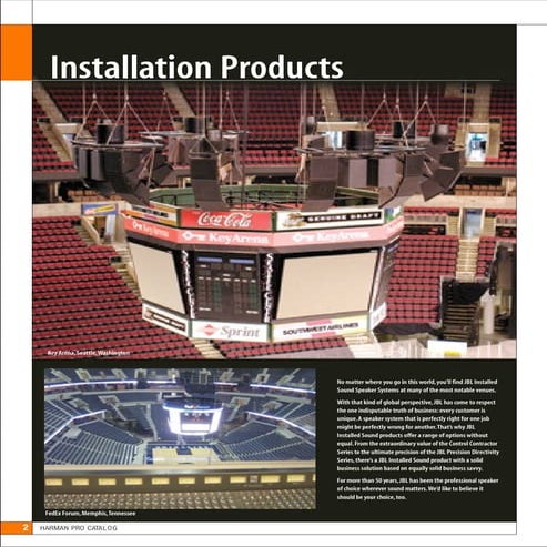 JBL Control Series | PDF