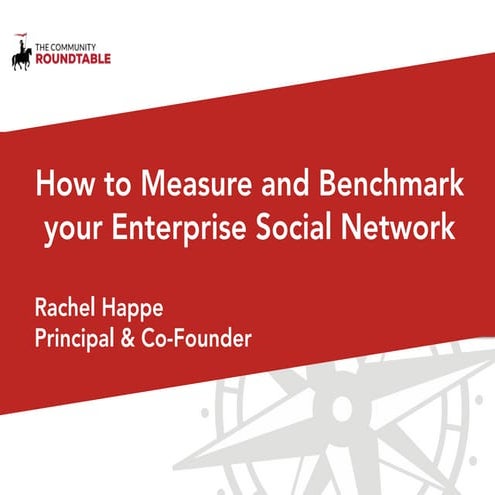 How to Measure and Benchmark your Enterprise Social Network | PPT ...