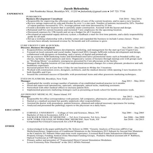 JB resume | PDF