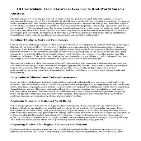 Ib learner profile | PPTX