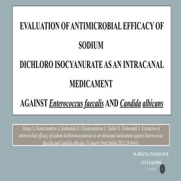 JC - ANTIMICROBIAL SODIUM NaDCC.pptxgggg | PPTX