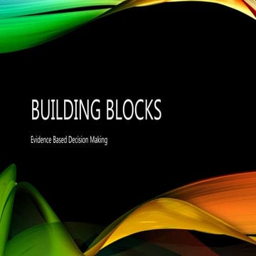'Building Blocks' assessing capacity & capabilities in nonprofit orgs | PPT