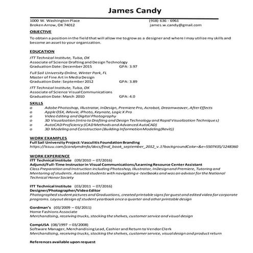 Creative Resume 2013 | PDF