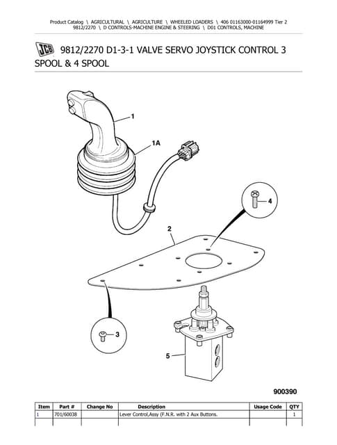 JCB MINI CX 2WD Mini Backhoe Parts Catalogue Manual (Serial Number ...