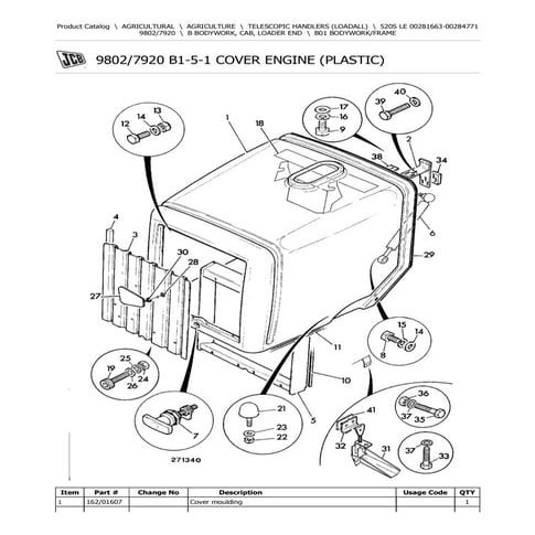 Diagram Of Jcb 520 Hydraulic System Brake System, Charge Cir
