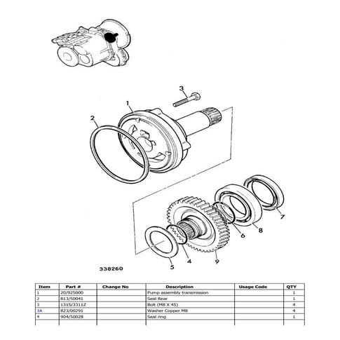 JCB 541-70 Tier 3 Telescopic Handlers (Loadall) Parts Catalogue Manual ...