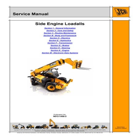 JCB 540-140 Telescopic Handler Service Repair Manual.pdf