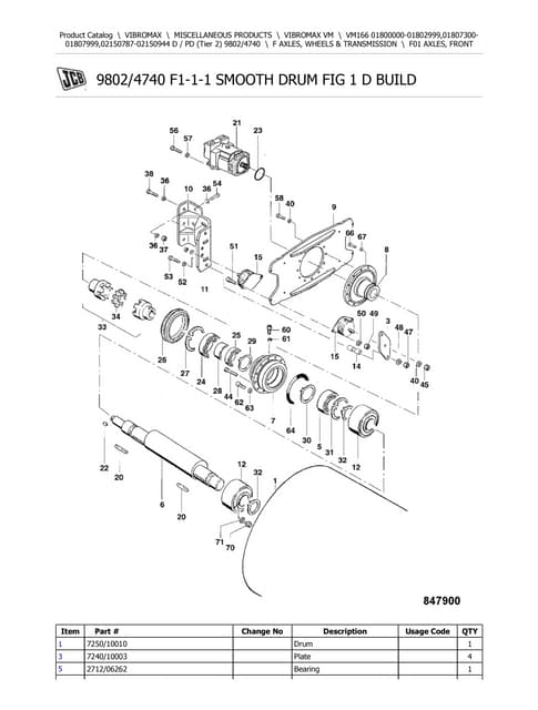 Volvo BL60 Backhoe Loader Parts Catalogue Manual (SN 11315 and up).pdf