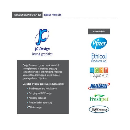 JC Design Recent Projects | PDF | Design | Fine Art