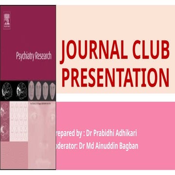 jc dissociative disorder.pptx, treatment ,metaanalysis | PPT