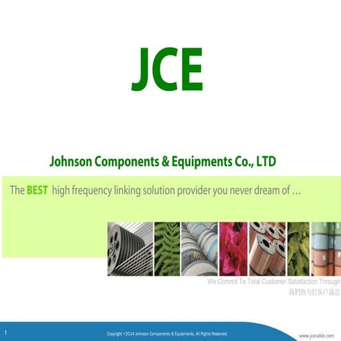 Jce company profile eng | PPT