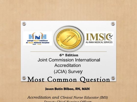 Joint commission international (jci) | PPT