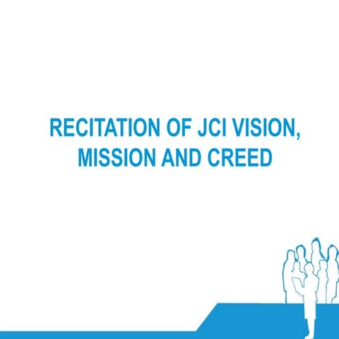 Jci vision, mission and creed slides-eng | PPT