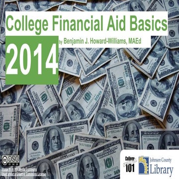 College Financial Aid Basics | PPT