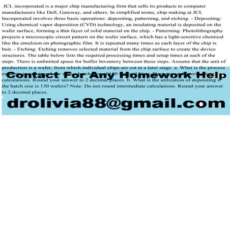 JCL incorporated is a major chip manufacturing firm that sells its pr.pdf