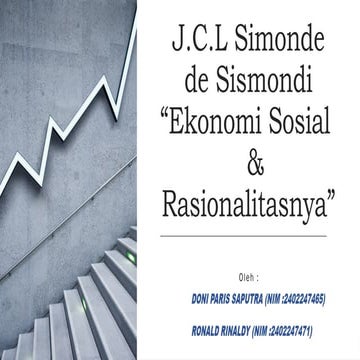 JCL SIMONDE DE SISMONDI Ekonomi Sosial & Rasionalitasnya.pptx