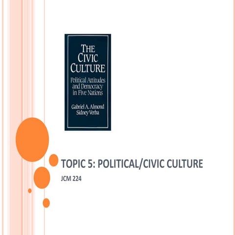 Political / Civic Culture | PPT