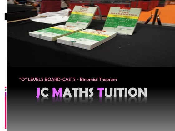 JC Maths Tuition | PDF | Education industry | Industries