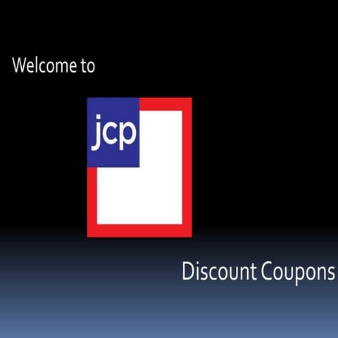 jcpenney discount coupons