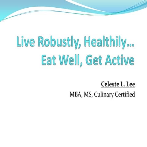 Healthy Aging PowerPoint | PDF