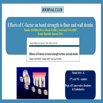 C-factor - JOURNAL DISCUSSION | PPTX