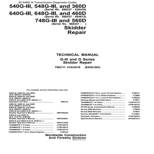 John Deere E130, E140, E150 Repair Guide.pdf
