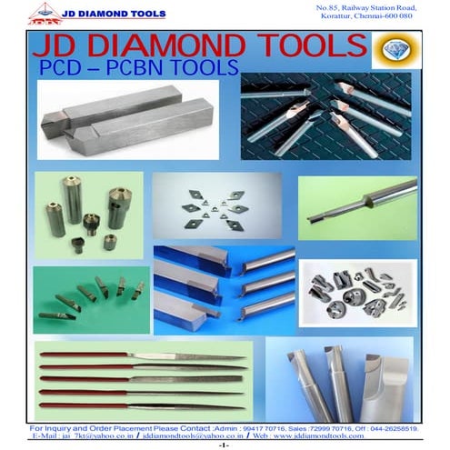 Jddt catalogue | PDF | Manufacturing Industry | Industries