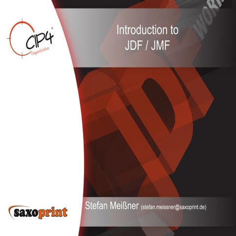 Introduction to JDF / JMF | PDF
