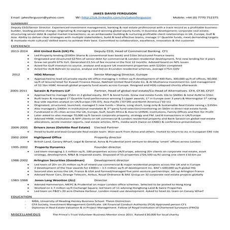 Sally Martin web cv | PDF