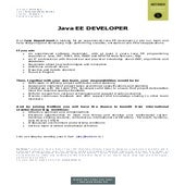 JD Java EE Developer @NetRom
