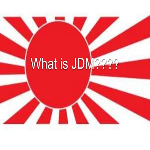 Jdm powerpoint | PPTX