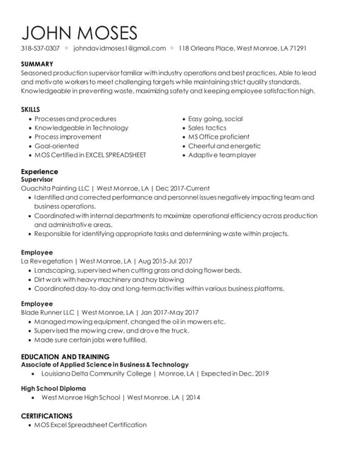 Victoria W Resume | PDF